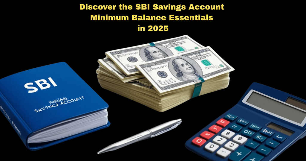 Discover the SBI Savings Account Minimum Balance Essentials in 2025 ...